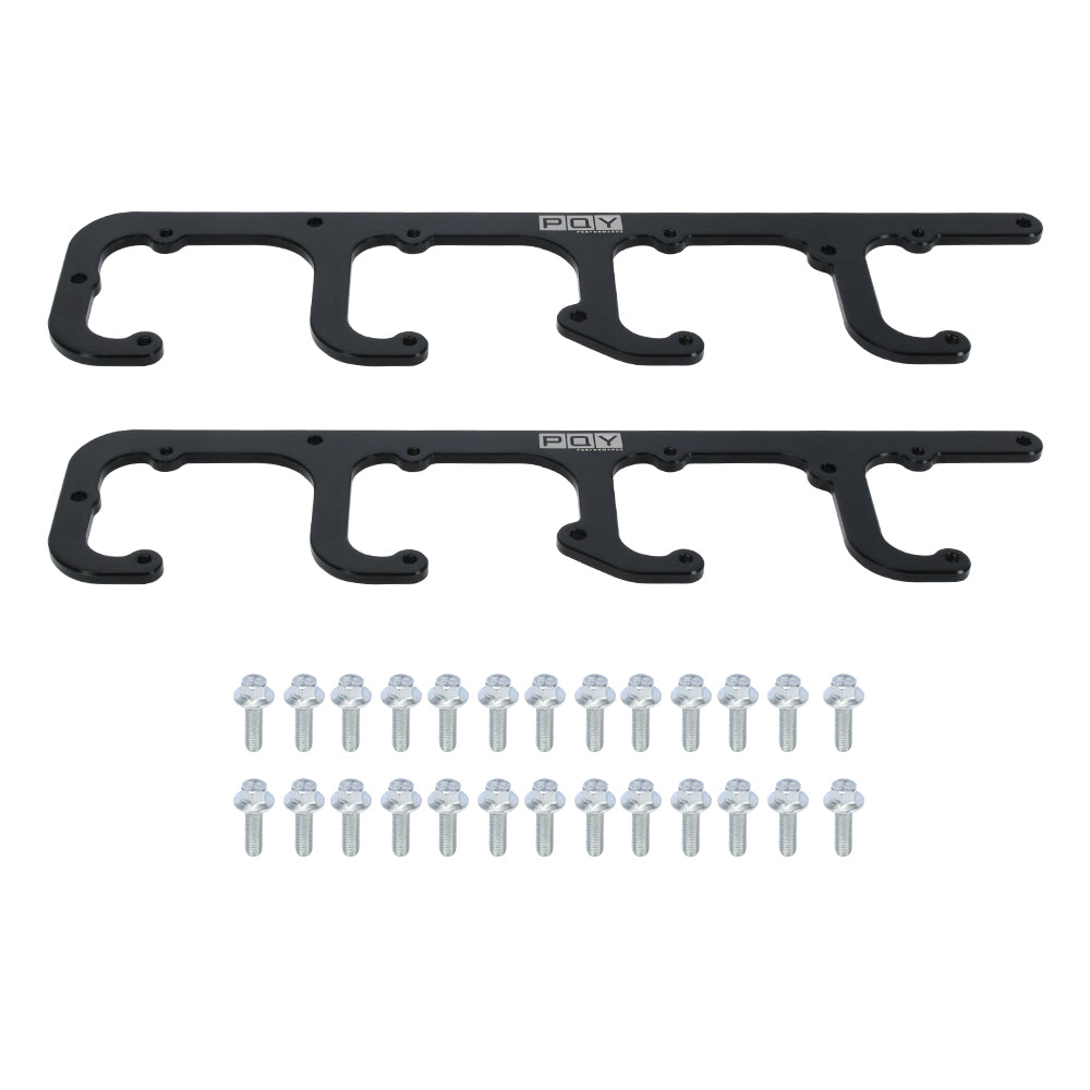 LS Square Coil Brackets Valve Cover For LS1/LS6 D580 – PQYracing